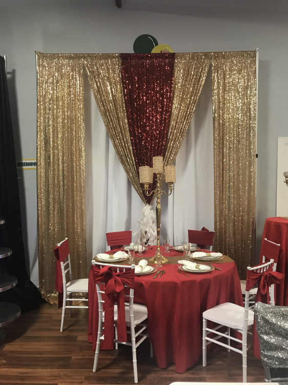 Custom Backdrop 3 - A & S Party Rental Cincinnati