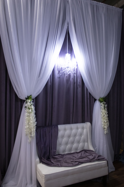 2002 Custom Backdrop - A & S Party Rental Cincinnati