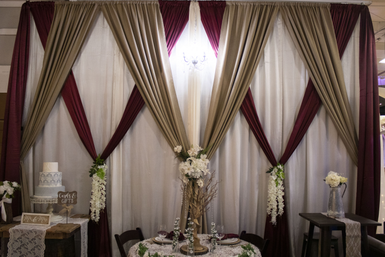 1913 Custom Backdrop - A & S Party Rental Cincinnati