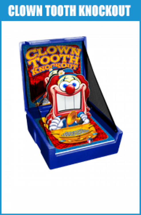 Clown Tooth Carnival Game - A&S Play Zone Cincinnati