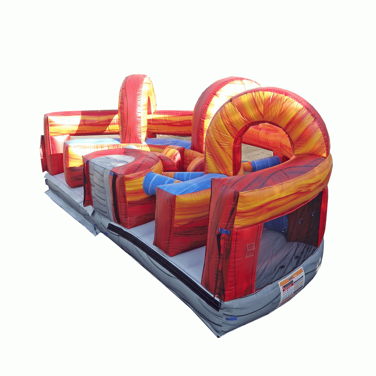Lava Obstacle U Turn (Piece 4) - A & S Party Rental Dayton OH